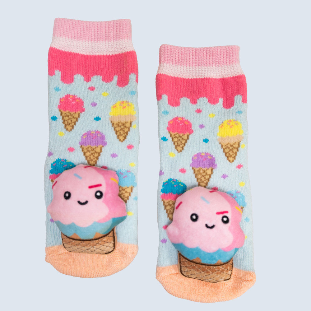 Baby Socks Blue Bear | Lil' Traveller – Messy Moose Socks