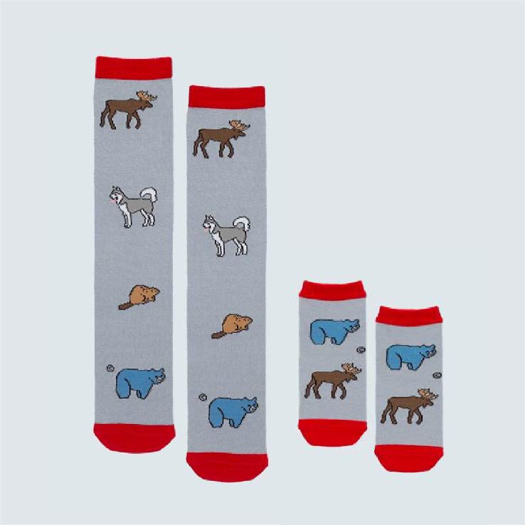 Mommy & Me Northwood Set – Messy Moose Socks