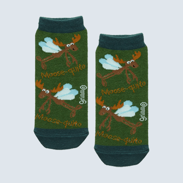 Matching family socks | Moose-quito Socks | Grimm – Messy Moose Socks